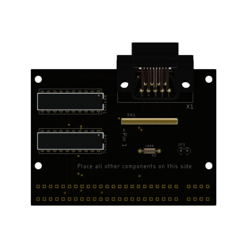 ZX Spectrum joystick adapter as a kit